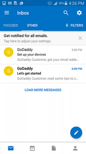 Godaddy email setup outlook 2016 android - travelerkop